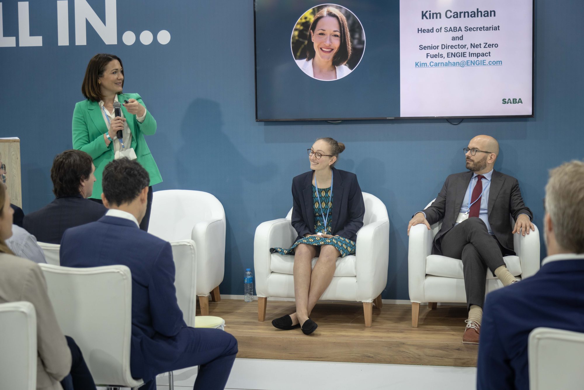 Kim Carnahan Presents at COP27 - Accelerating the transition to net ...